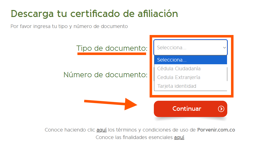 ¿Cómo consultar, retirar y descargar el certificado de cesantías en Porvenir? - Prosperidad Social